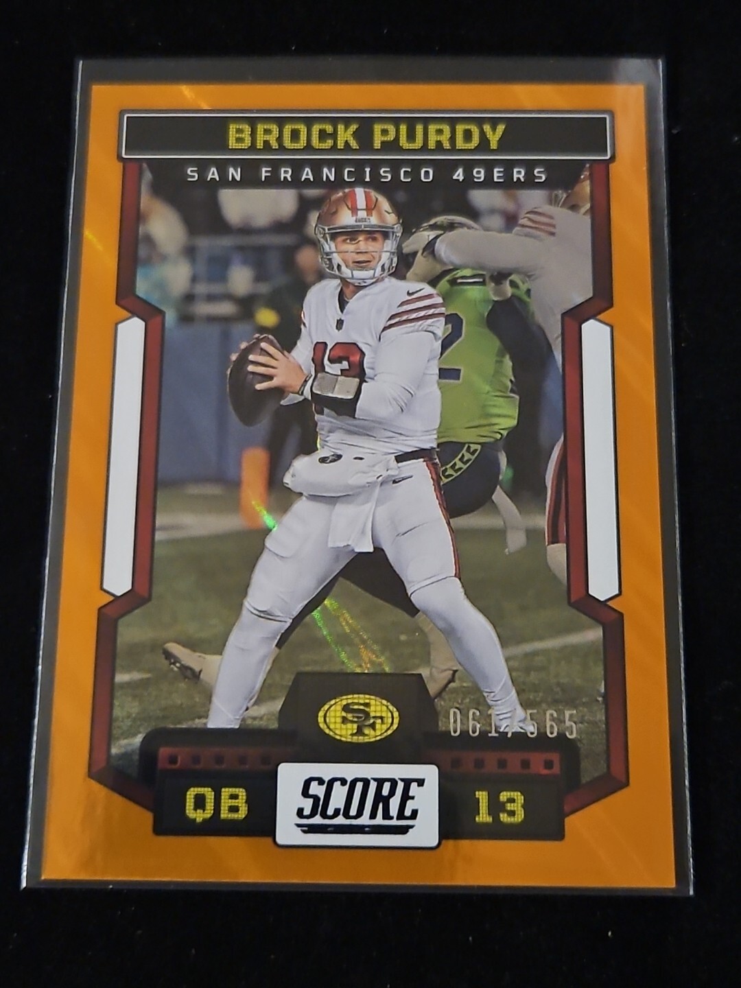 2023 Score - Brock Purdy #169 Lava /565 for sale online | eBay