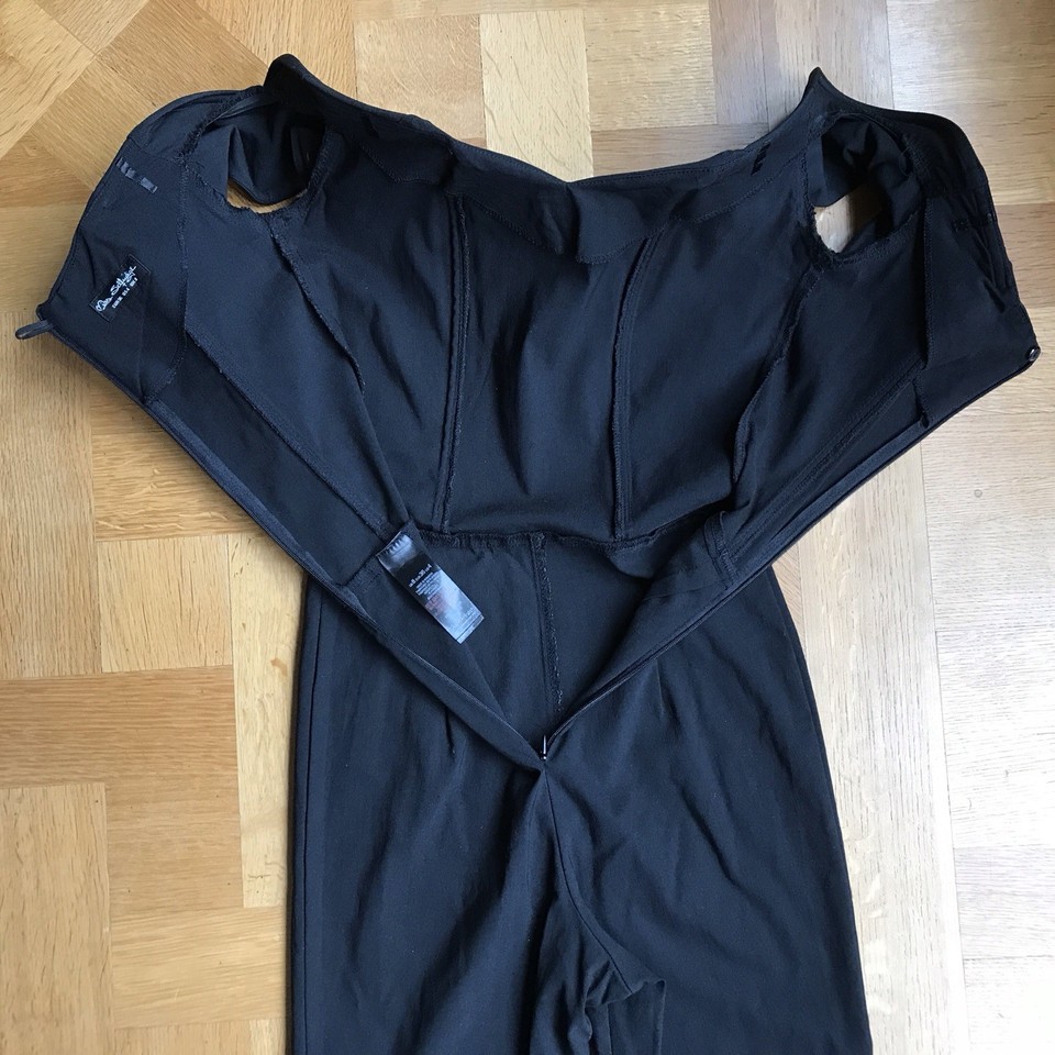 Miss Selfridge Women’s Off The Shoulder Fitted Black Stretch Jumpsuit ...