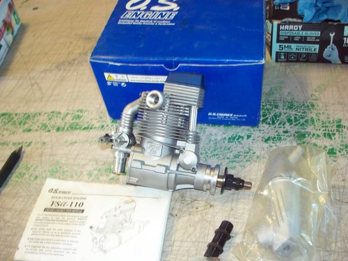 NIB OS FS 110 Alpha Four Stroke Engine #35410 | eBay