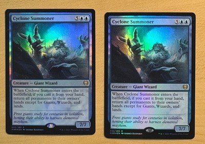 MTG Cyclone Summoner 2 Foil Cards, Kaldheim | eBay