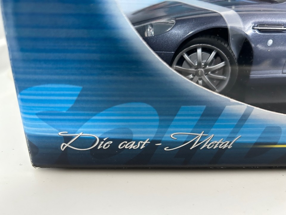 Solido 1/18 Aston Martin DB9 2004 Model Diecast Metal in Box MET BLUE ...