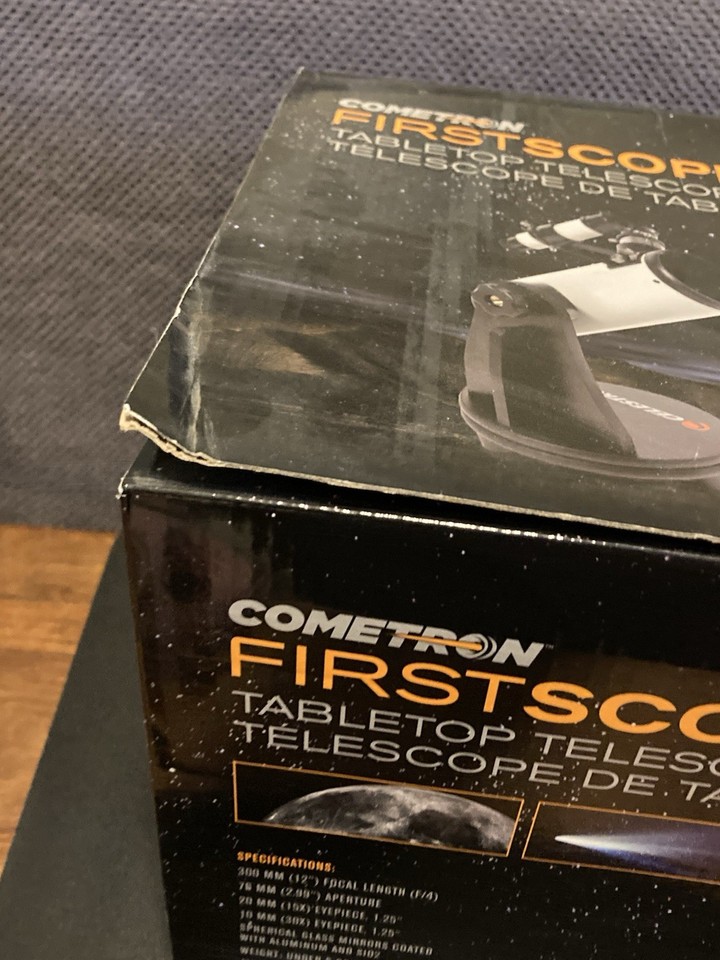Celestron - Cometron Firstscope 76 - TableTop Telescope | eBay