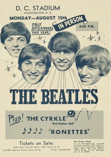 The Beatles A3 Poster Concert Flyer Limited Edition Memorabili Print 4 ...