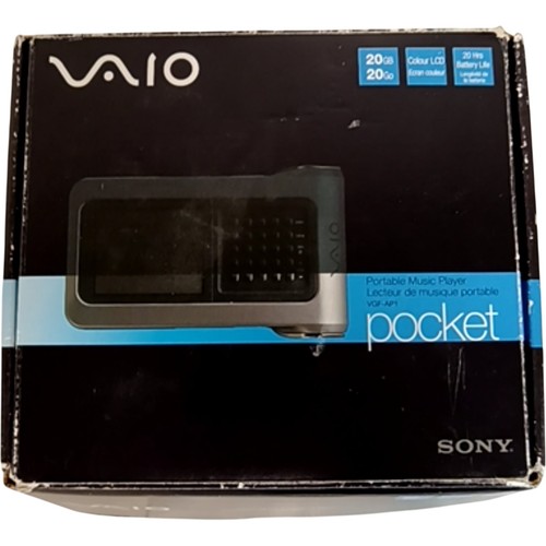 Sony Vaio Pocket VGF-AP1 Portable Music Player 20GB Colour LCD Untested ...