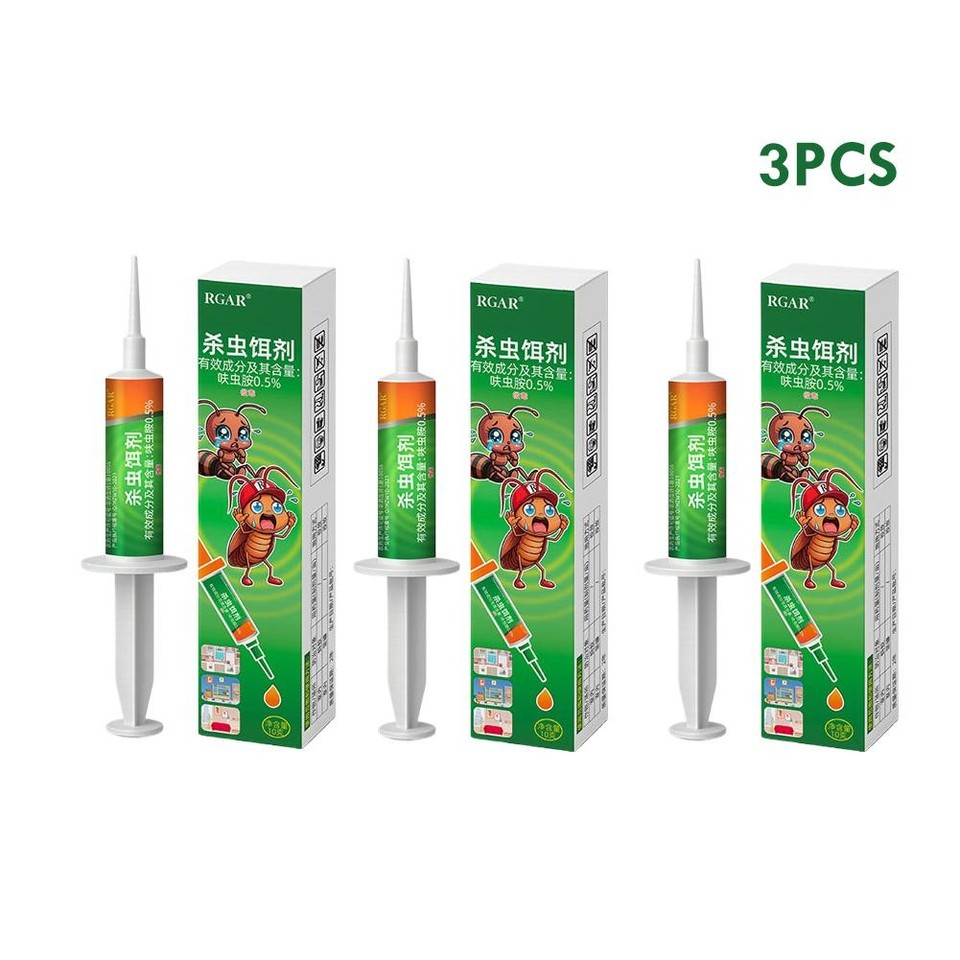 Strong Cockroach Eliminator Syringe Highly Effective Cockroach Killer ...