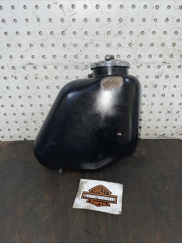 Harley OEM Ironhead XLH Sportster Kidney Oil Tank Bag Can 501 | eBay