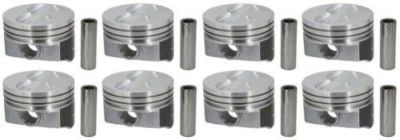 Flat Top Pistons Chevy 350 F/T Cast Aluminum Pistons 8-Pistons | eBay