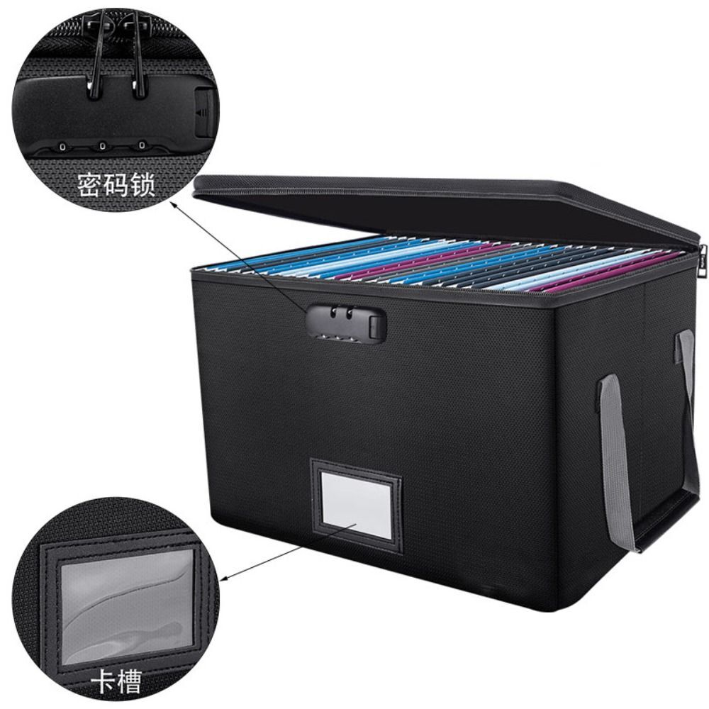 with Lock Fireproof Storange Container Anti-Static Data Storage Box Car ...