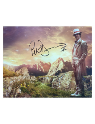 10x8 Doctor Who 5th Doctor Print Signed by Peter Davison 100% Authentic ...
