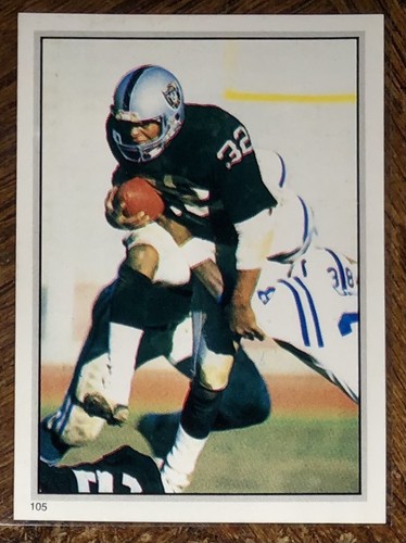 1985 TOPPS STICKERS MARCUS ALLEN CARD OAKLAND RAIDERS | eBay