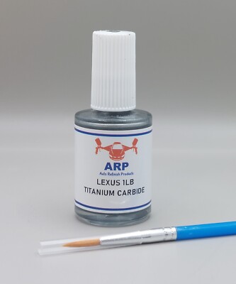 For LEXUS CODE 1L8 TITANIUM CARBIDE Touch up Paint + Free Fine Tipped ...