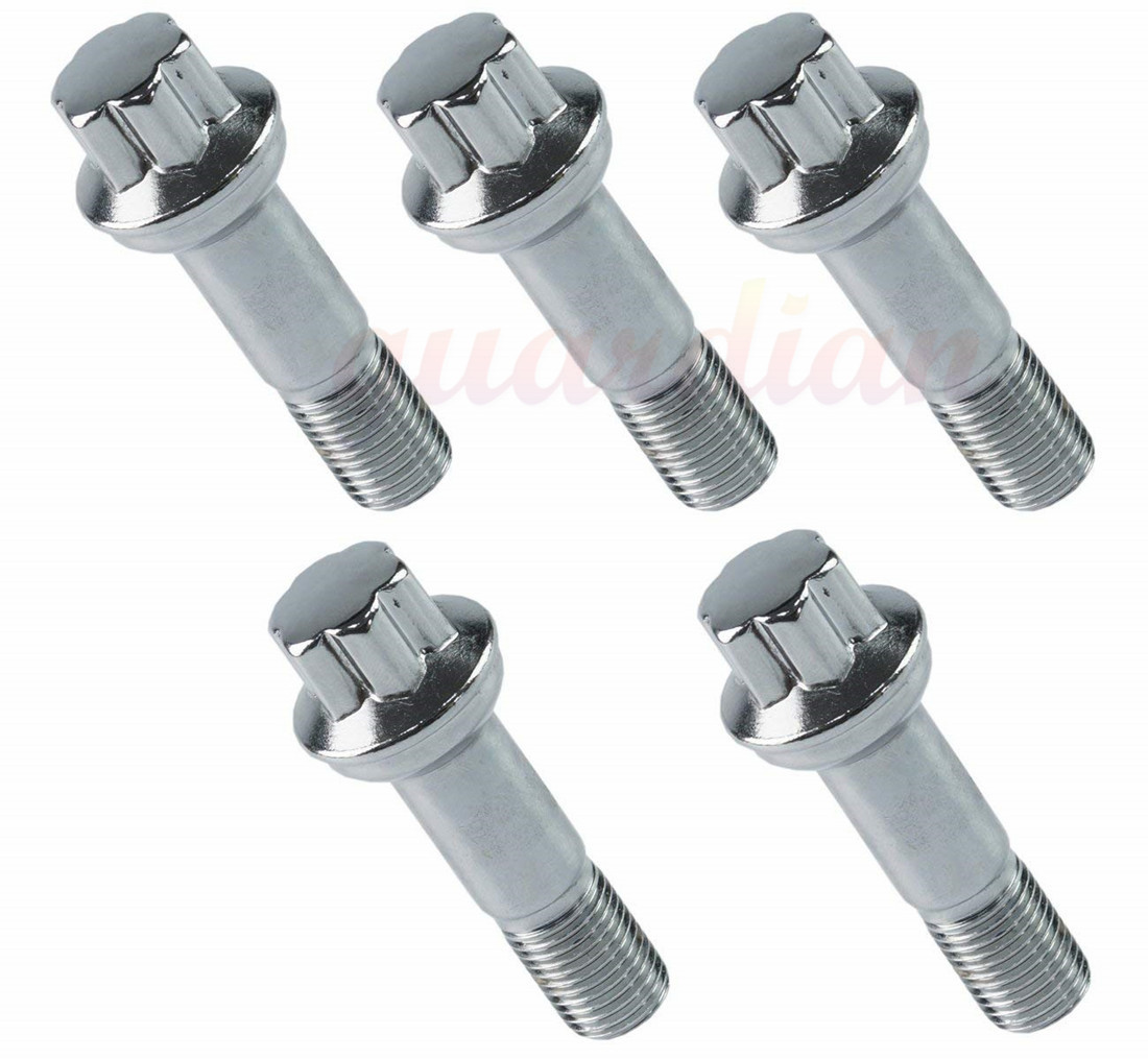 5pcs Lug Bolts Nuts 0009905407 For Mercedes Benz ML550 S500 GLK350 S550 ...