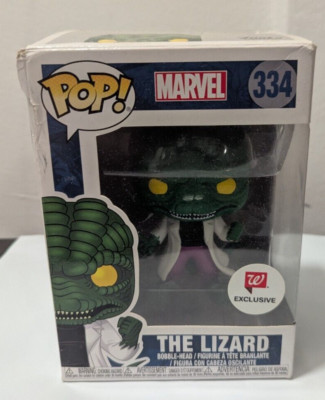 Funko Pop Marvel The LIZARD #334 Walgreens Exclusive Bobble-head ...