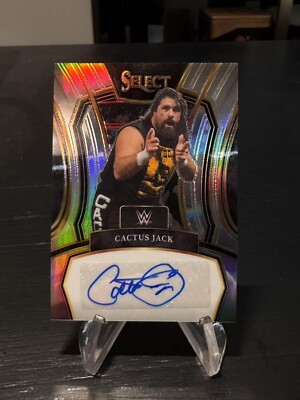 2024 PANINI SELECT WWE CACTUS JACK AUTO LEGENDS LS-CJK BIGBEN | eBay