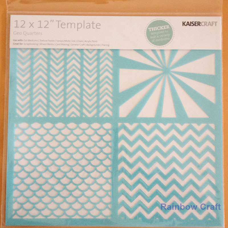 Kaisercraft Templates Stencils 12 * 12 inch & 20 x 15.5 cm You select ...
