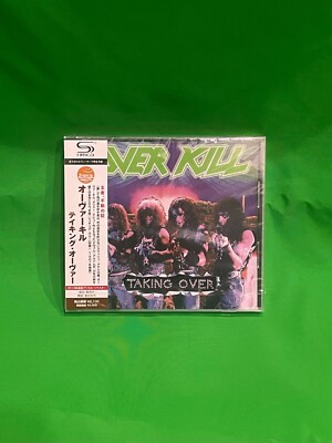 OVERKILL TAKING OVER Japan Music CD WQCP-1369 2013 DIGITAL REMASTER | eBay