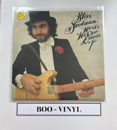 Steve Goodman: Words we can Dance to vinyl 12" Lp Record Folk Rock Vg+ ...