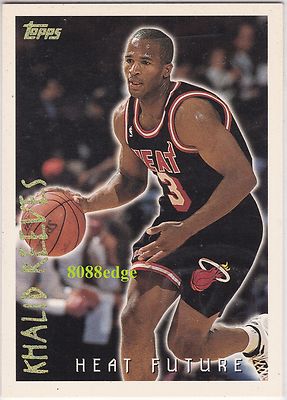 1994-95 TOPPS FRANCHISE/FUTURES: KHALID REEVES #12 MIAMI HEAT/ARIZONA ...