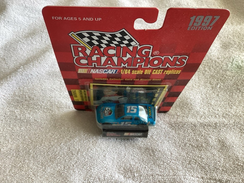 1997 Carl Long Racing Champions #15 Austin Crackers 1/64 Diecast NASCAR ...