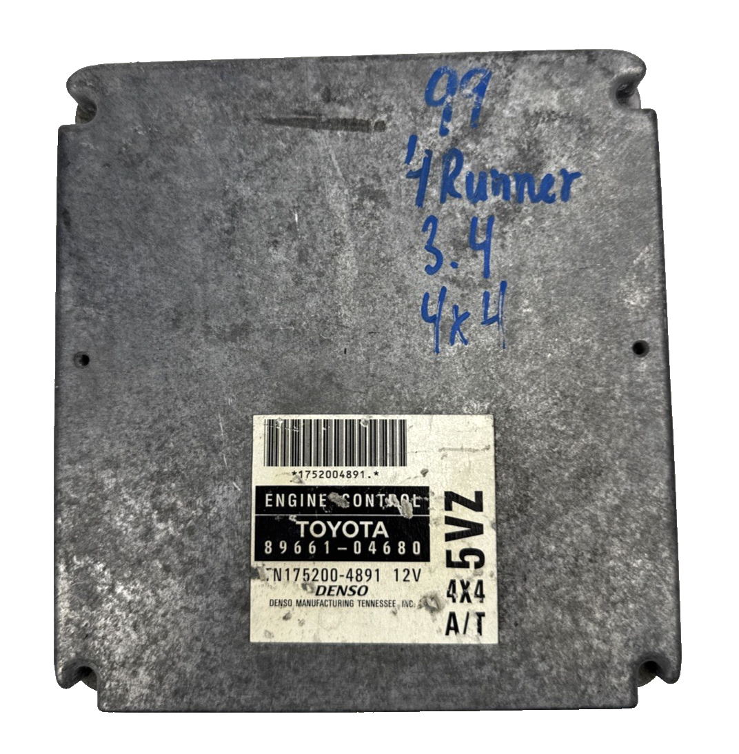 1999-2001 Toyota Tacoma 3.4L ECU ECM PCM Engine Control Unit 89661 ...