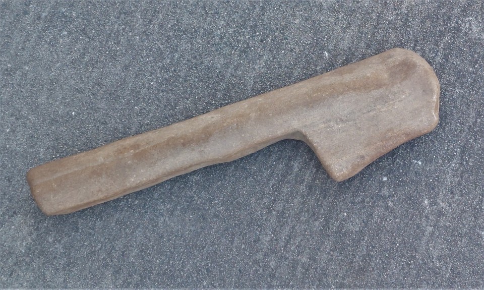 Authentic Early Native American Stone Hammer Club Maul Tool 15.5" Mueum ...