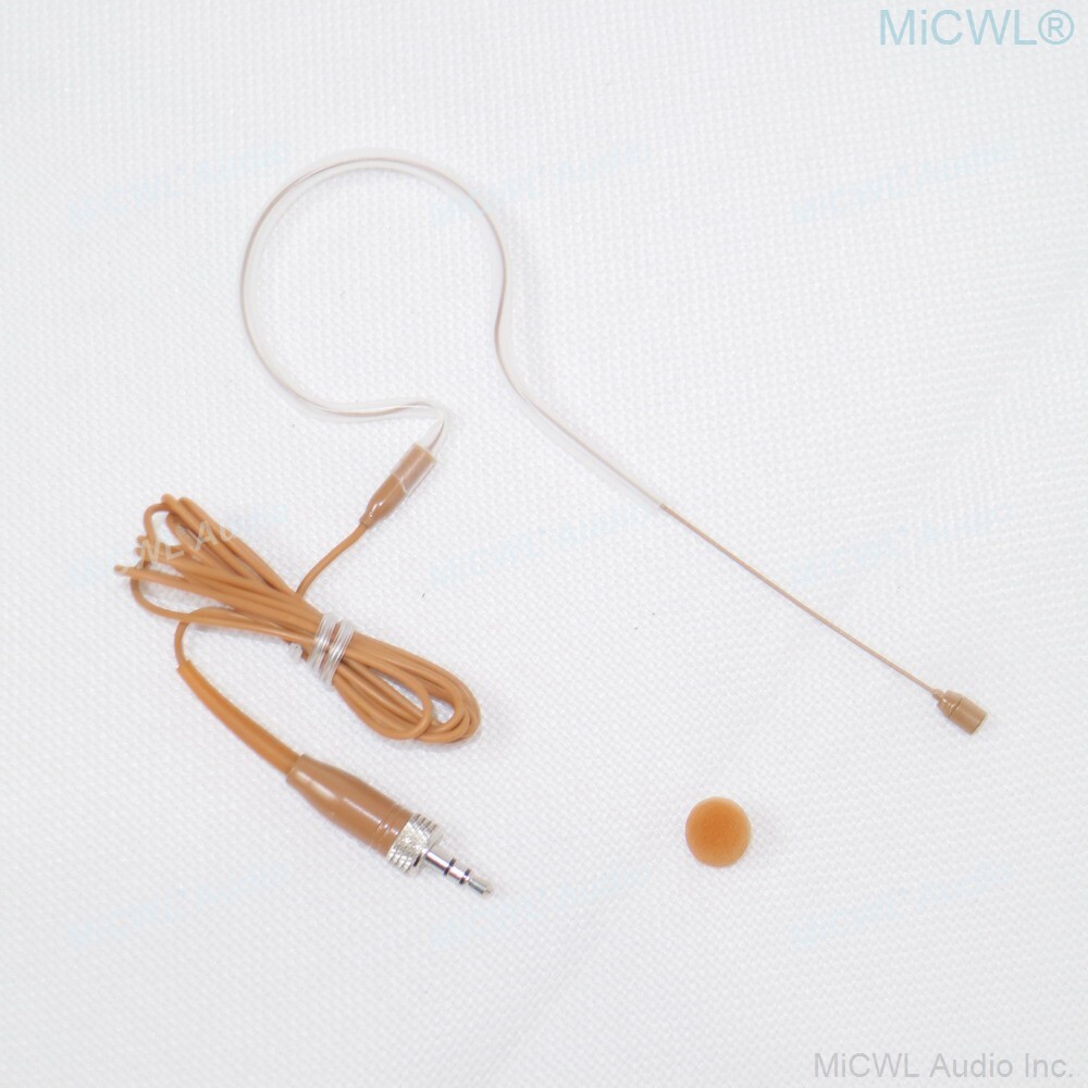 HM60 Tan EarSet HeadSet Microphone For Sennheiser BeltPack Wireless ...
