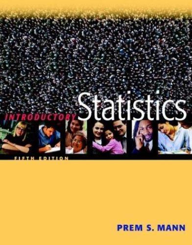 Introductory Statistics by Mann, Prem S. 9780471448075 | eBay Australia