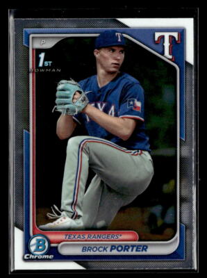 2024 Bowman Chrome #BCP-36 Brock Porter Bowman Chrome Prospects 1st | eBay
