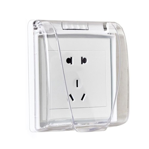 Wall-mounted Switch Protective Cover Self-Adhesive Protection Socket ...