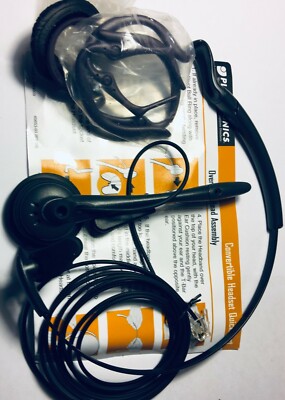PLANTRONICS CONVERTIBLE HEAD SET 45647-0. MODEL 04-18-T10N | eBay