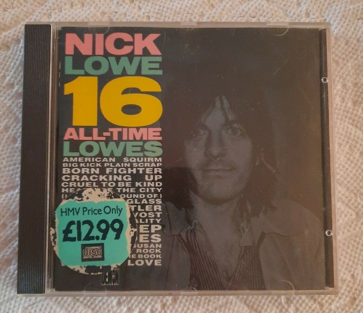 Nick Lowe / 16 All Time Lowes (Fiend Release) (Fiend CD 20) RARE CD | eBay