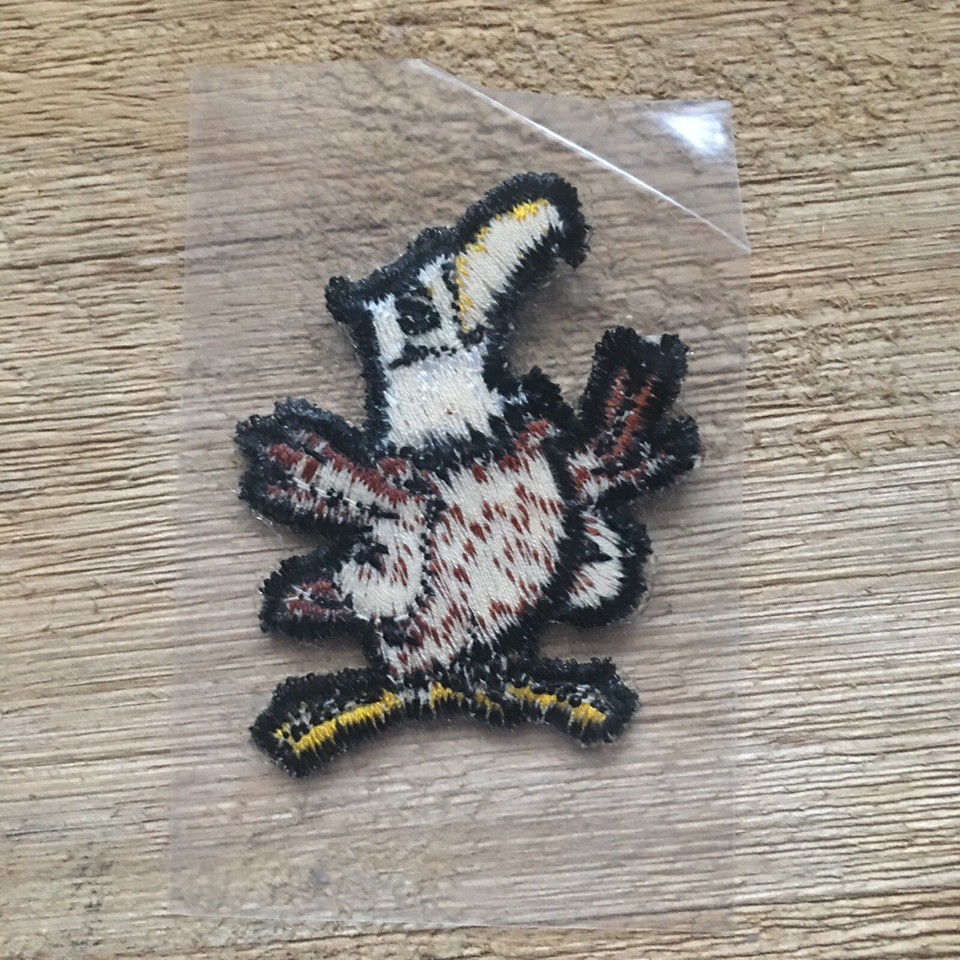 Vintage Eagle Applique Embroided Patch American Bald Eagle Bird Small ...