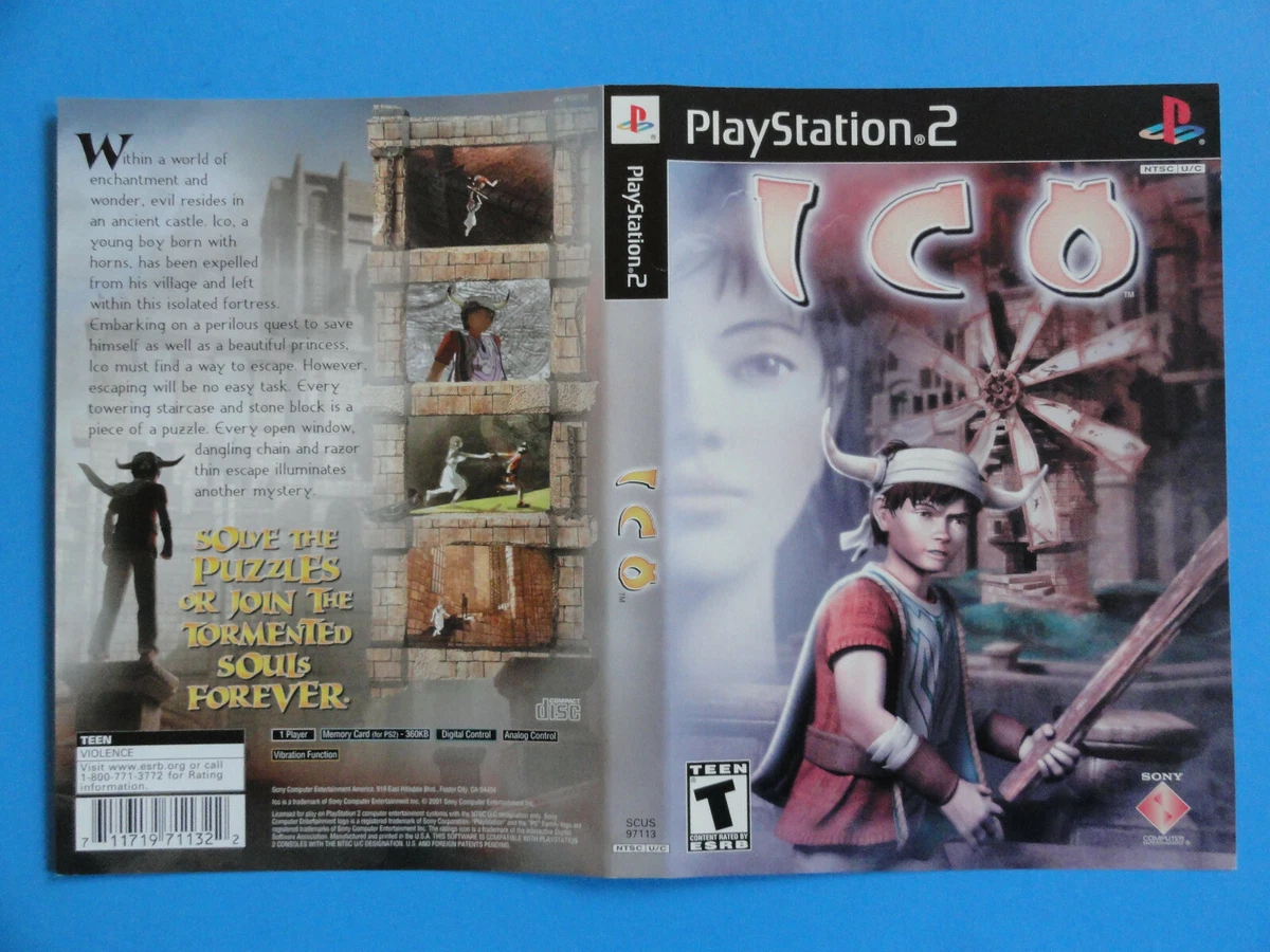 Ico Ps2 Cover Art