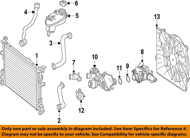 Genuine OEM Radiator for MERCEDES 2465001403 for sale online | eBay