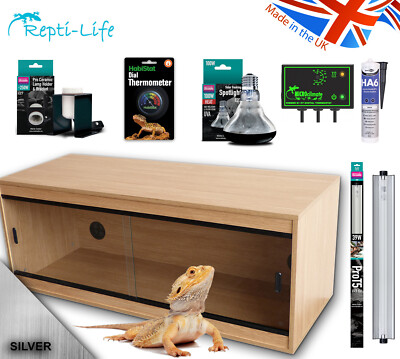 Repti-Life Bearded Dragon Full Setup kits - Silver, Gold, Platinum ...