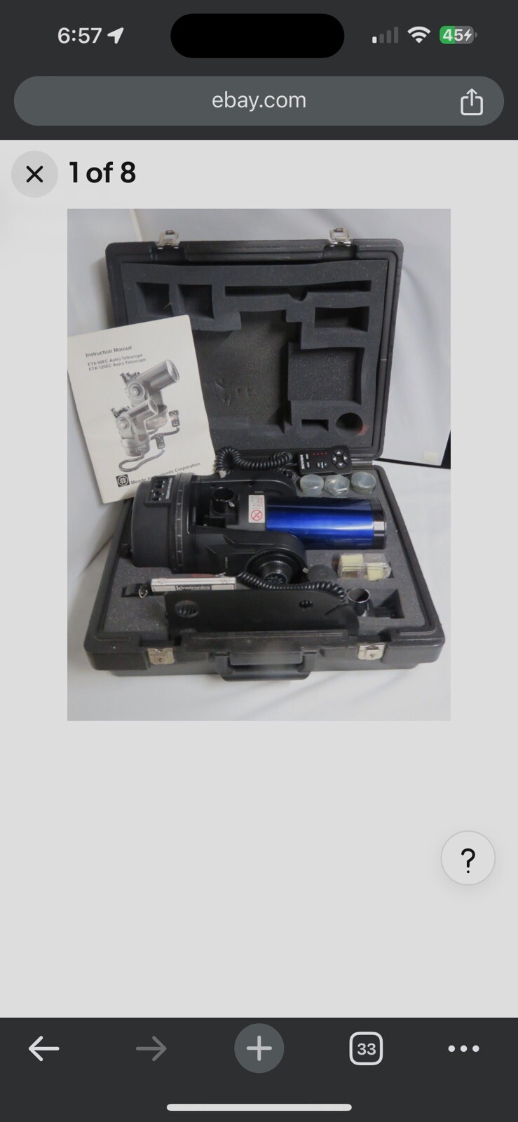 Meade ETX 90-EC Maksutov Telescope + Lots of Extras Digital Eyepiece 4K ...