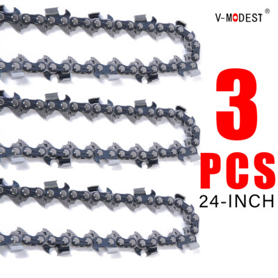 Full Chisel Professional Chainsaw Chain For 24" Bar 84DL .050" Gauge 3/ ...