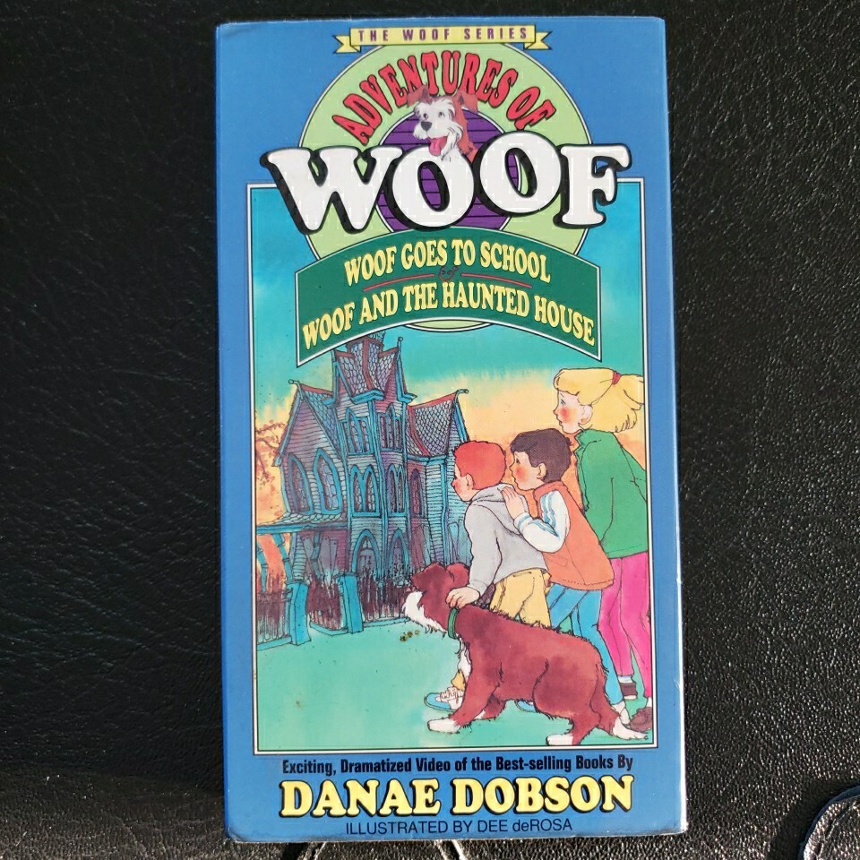 Adventures Of Woof Goes To School HAUNTED HOUSE RARE NEW VHS RELIGIOUS ...