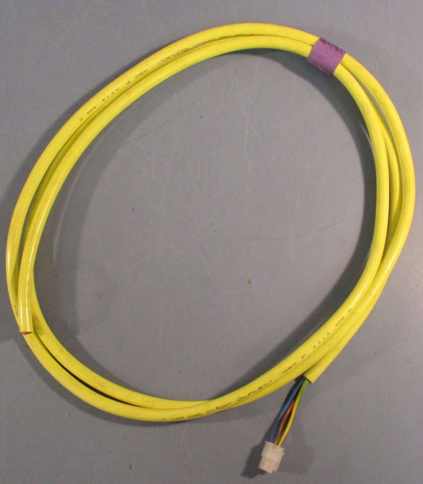 Lapp Kabel 3 G 1,5 OLFLEX Cable 3G1,5 4' Long Approx W/ 6-Pin Connector ...