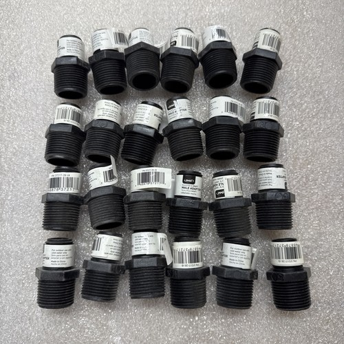 24 pc Orbit 1/2" X 3/4" Male Thread Poly Riser Adapter 37217 | eBay