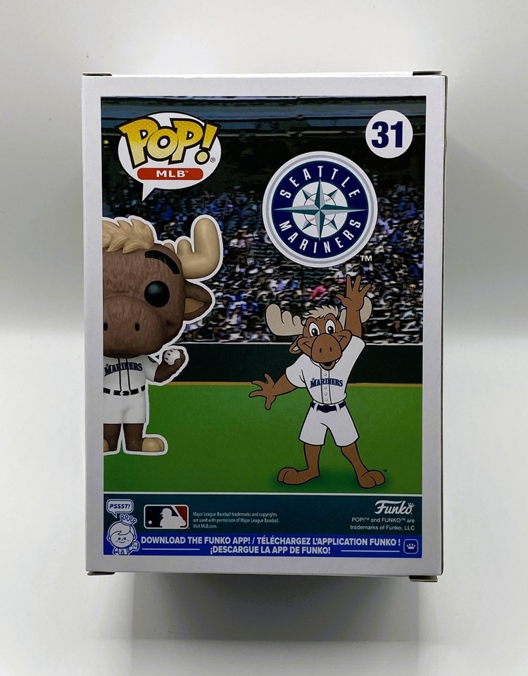 Cal Raleigh Signed Funko In Case With Big Dumper Inscription And COA ...