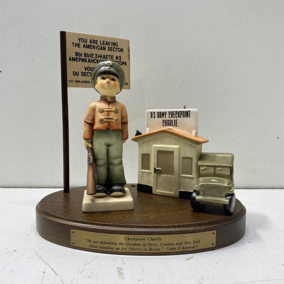 Goebel Figurine Checkpoint Charlie US Army Berlin Hummel Collector ...
