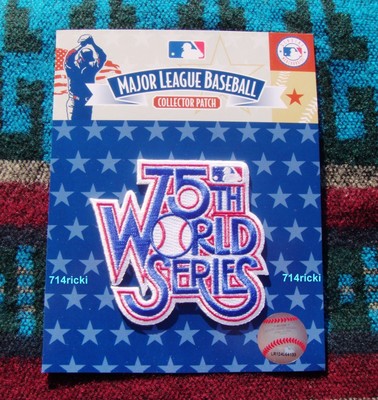 Official MLB 1978 World Series Patch Los Angeles Dodgers vs New York ...