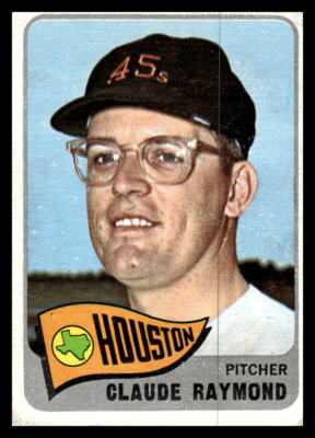 1965 Topps Claude Raymond #48 Houston Astros Baseball Card | eBay