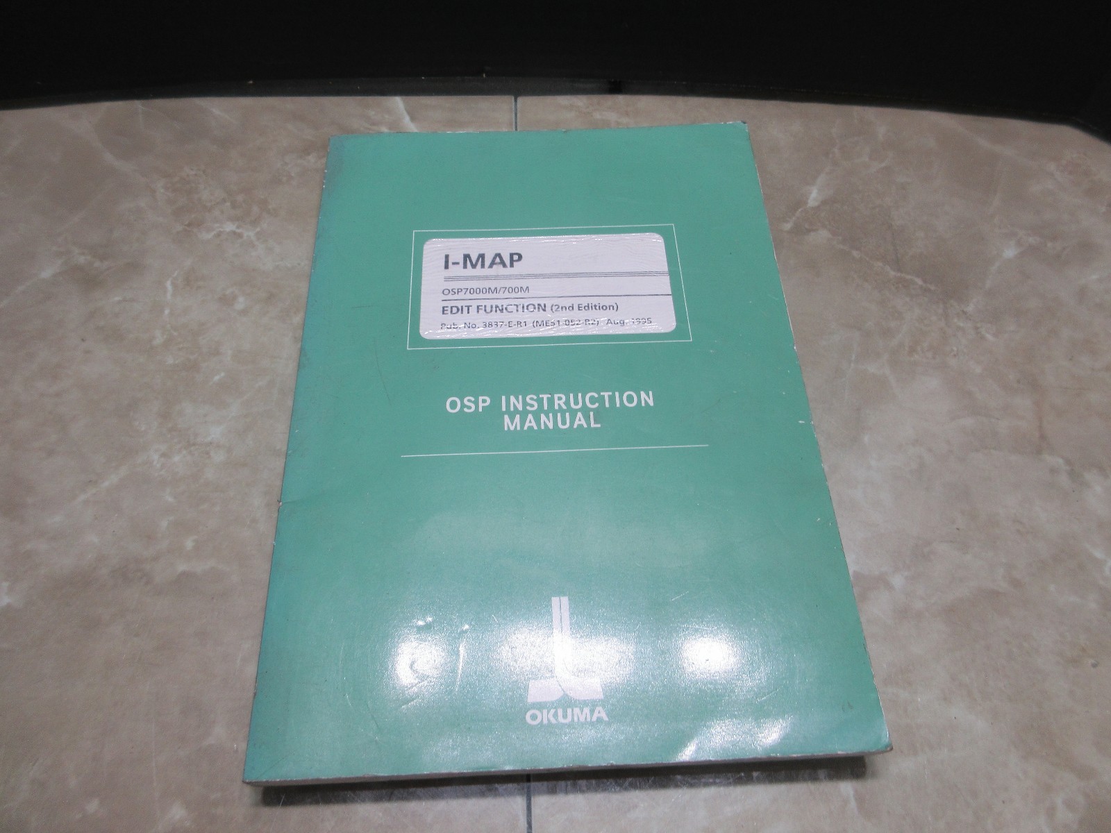 OKUMA OSP7000M OSP700M INSTRUCTION MANUAL I-MAP EDIT FUNCTION 3837-E-R1 ...