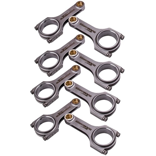 8pcs H Beam Connecting Rods for Chevy Small block SBC 6.000" 2.100 ...