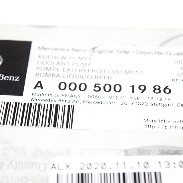 MERCEDES Cla45 OEM Electric Water Pump A0005001986 With Hoses for sale ...