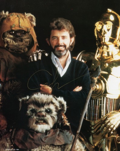 George Lucas ~ Signed Autographed 1980's Star Wars Photograph ~ JSA LOA ...
