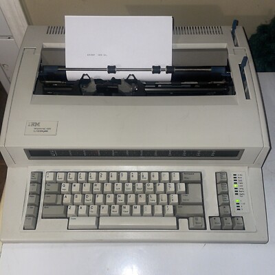 Vintage IBM Wheelwriter 1000 By Lexmark Typewriter 6781-024 - Parts ...