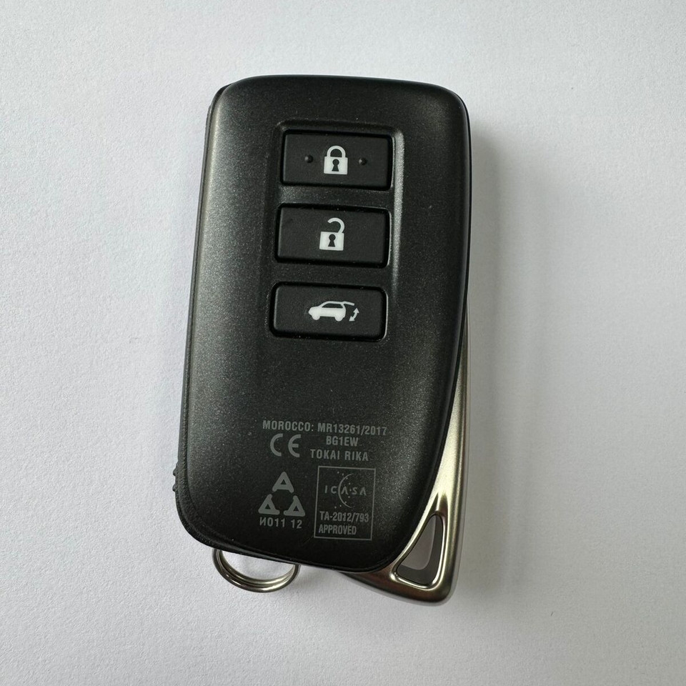 GENUINE LEXUS 3 BUTTON REMOTE SMART KEY FOB TESTED & WORKING TOKAI RIKA ...
